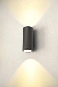 LA 1003441 ENOLA ROUND UP/DOWN L Outdoor, nástěnné LED svítidlo, antracitové, CCT 3000/4000K - BIG WHITE (SLV)