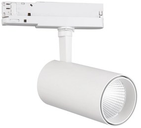 Mantra 3F Fiji, výkonný LED reflektor 40W 3000K 38°, bílá, průměr 8,5cm