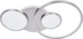 Rabalux Chromové stropní LED svítidlo Fulvia 660mm 50W 6890