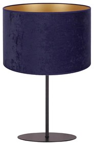 Duolla - Stolní lampa ROLLER 1xE14/15W/230V pr. 20 cm modrá/zlatá