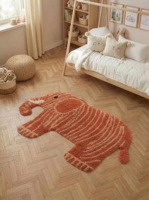 Koberec Hanse Home Snuggle Elodie červený / hnědý