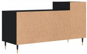 TV skříňka černá 100x35x55 cm kompozitní dřevo