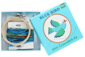 Kreativní sada Cross-stitch Kit Blue Bird – Rex London