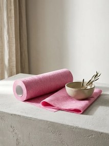 Sinsay - Čisticí utěrky v roli 20 listů - pastelová růžová