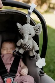 BABYTED Chrastítko Slon / Plyš / 30 cm / od 0 měsíců