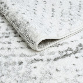 Angel Carpet, Kusový koberec Aurora 55 Grey, 60x110, šedá, kancelář