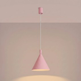 Sollux Lighting Závěsné svítidlo NOX 25 růžové