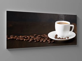 Liox XXL Obraz čas na kávu Rozměr: 250 x 125 cm