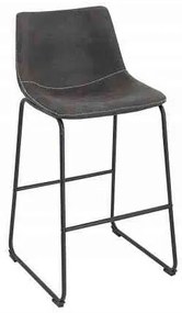 invicta interior Barová židle Django vintage šedá - 2ks 38110