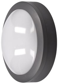 Solight LED venkovní osvětlení Siena, šedé, 13W, 910lm, 4000K, IP54, 17cm