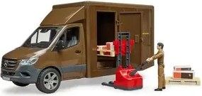 Bruder 02678 MB Sprinter UPS s řidičem a příslušenstvím / od 4 let