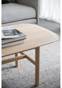 Konferenční stolek z dubového dřeva v přírodní barvě 135x62 cm Hammond - Rowico