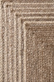 Hanse Home, Běhoun Juno 106329 Natural White Brown, 80x200, hnědá, chodba / předsíň