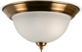 BRILAGI - Stropní svítidlo FRESCO 2xE27/40W/230V pr. 28 cm mosaz