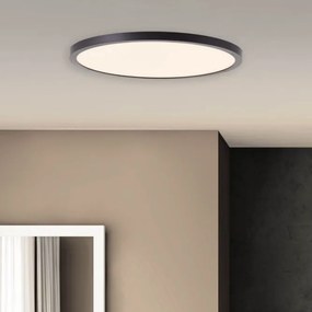 Brilliant HK19148S76  Stmívatelné LED svítidlo TUCO černé, průměr 30cm, 20W, 2700Lm