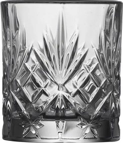 Křišťálové sklenice v sadě 6 ks na panáky 80 ml Melodia – Lyngby Glas
