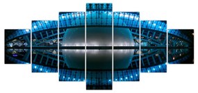 Obraz fotbalového stadionu (210x100 cm)