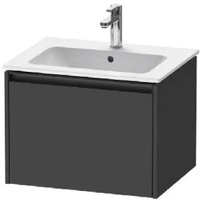 Duravit Ketho.2 - Umyvadlová skříňka 440x610x480 mm, 1 zásuvka, grafit mat K25062049490000