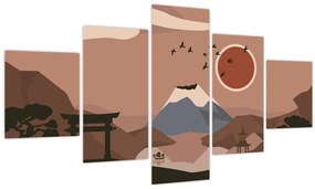 Obraz - Japonsko N⁰1 (125x70 cm)