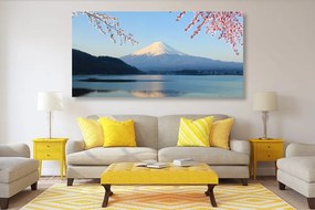 Obraz výhled z jezera na Fuji Varianta: 100x50