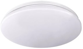 SOLIGHT LED stropní světlo PLAIN s mikrovlnným sensorem, 18W, 1260lm, 3000K, kulaté, 33cm