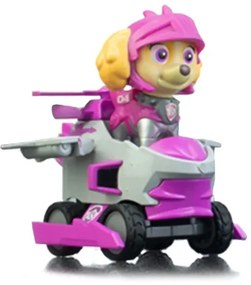 Pojízdné autíčko s figurkou z oblíbené pohádky "Tlapková patrola" Barva: Růžová 1