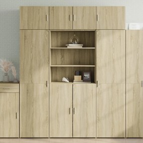 Úzká úložná dub sonoma 80x42,5x225 cm kompozitní dřevo 3281345
