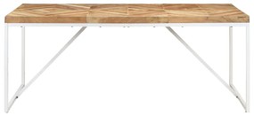Jídelní stůl 180 x 90 x 76 cm masivní akácie a mangovník - Default Title