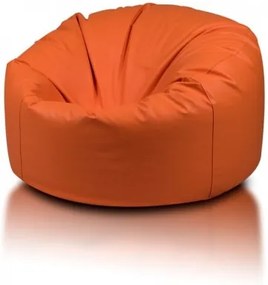Ecopuf Sedací vak ECOPUF - MINI ISLAND polyester NC9 - Oranžová