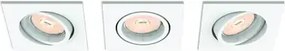 Philips Enneper bílé / Podhledové svítidlo / 3x GU10 / 5,5W / hranaté