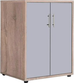 XXXLutz SKŘÍŇ NA ŠANONY, šedá, Sonoma dub, 54/74/50 cm MID.YOU - Online Only kancelářský nábytek - 001067015620