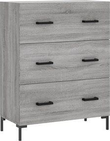 Skříň highboard šedá sonoma 69,5 x 34 x 180 cm kompozitní dřevo 3195849