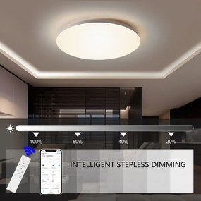 Brilagi - LED Stmívatelné stropní svítidlo SMART LED/24W/230V Wi-Fi Tuya + DO