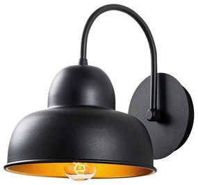 Černé nástěnné svítidlo Berceste – Opviq lights