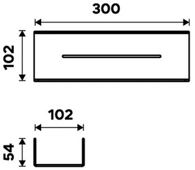 Nimco Police do koupelny, do sprchy