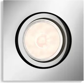 Philips Donegal 55W lesklý chrom / Podhledové svítidlo / GU10 / bez zd