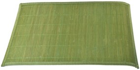 Vingo Zelené prostírání z bambusu, 30 x 45 cm