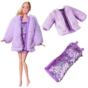 Šatičky pro panenku Barbie (30 cm) Barva: U