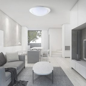 LED Solution Bílé LED stropní svítidlo kulaté 450mm 20/40W CCT s DO 23593