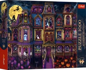 TREFL Puzzle Premium Plus At-Home Fantasy: Strašidelný dům / 1000 dílk
