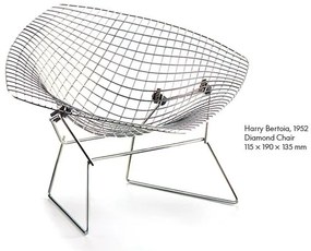 Vitra designové miniatury Diamond Chair