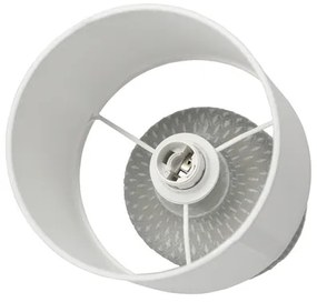 Stolní lampa INER 1xE14/40W/230V šedá