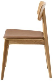 Designová jídelní židle Harper II přírodní