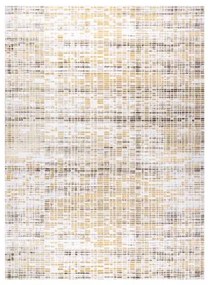 koberec AKRYL DIZAYN 124/7058 žlutá velikost 80x150 cm | krásné koberce cz
