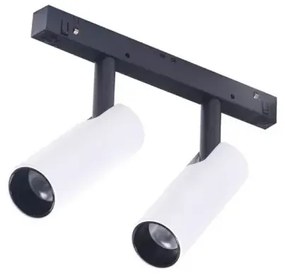 LED svítidlo do lišty Alfa Niko 2 Track Magnetic 2X7W 3000K bílé/Bk