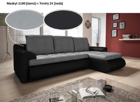 Eoshop Rozkládací rohová sedací souprava Santi, Madryt 1100 + Trinity 14 (barva potahu), pravá