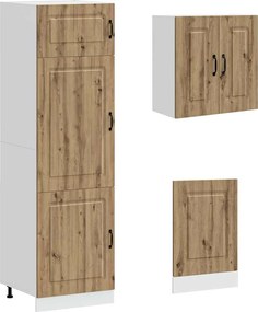 8dílná sada kuchyňských skříněk "Kalmar" dub artisan kompozit 3314800
