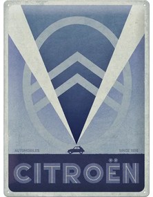 Postershop Plechová cedule: Citroën 2CV Logo - 30x40 cm