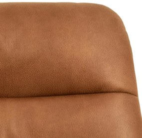 Designová židle Milford brandy hnědá