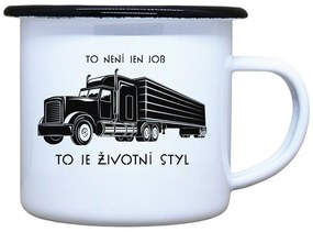 Super plecháček Plecháček Trucker je životní styl Objem: 460 ml